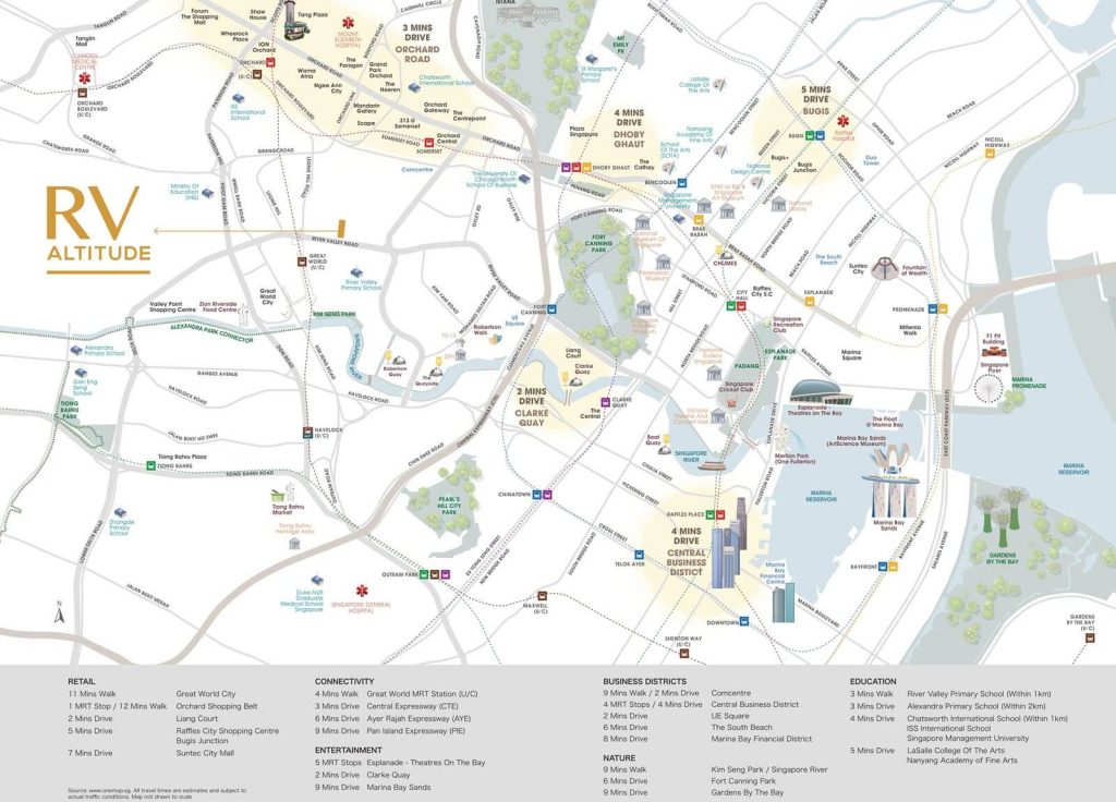 RV Altitude Condo Location Address Singapore. 344 River Valley Road.